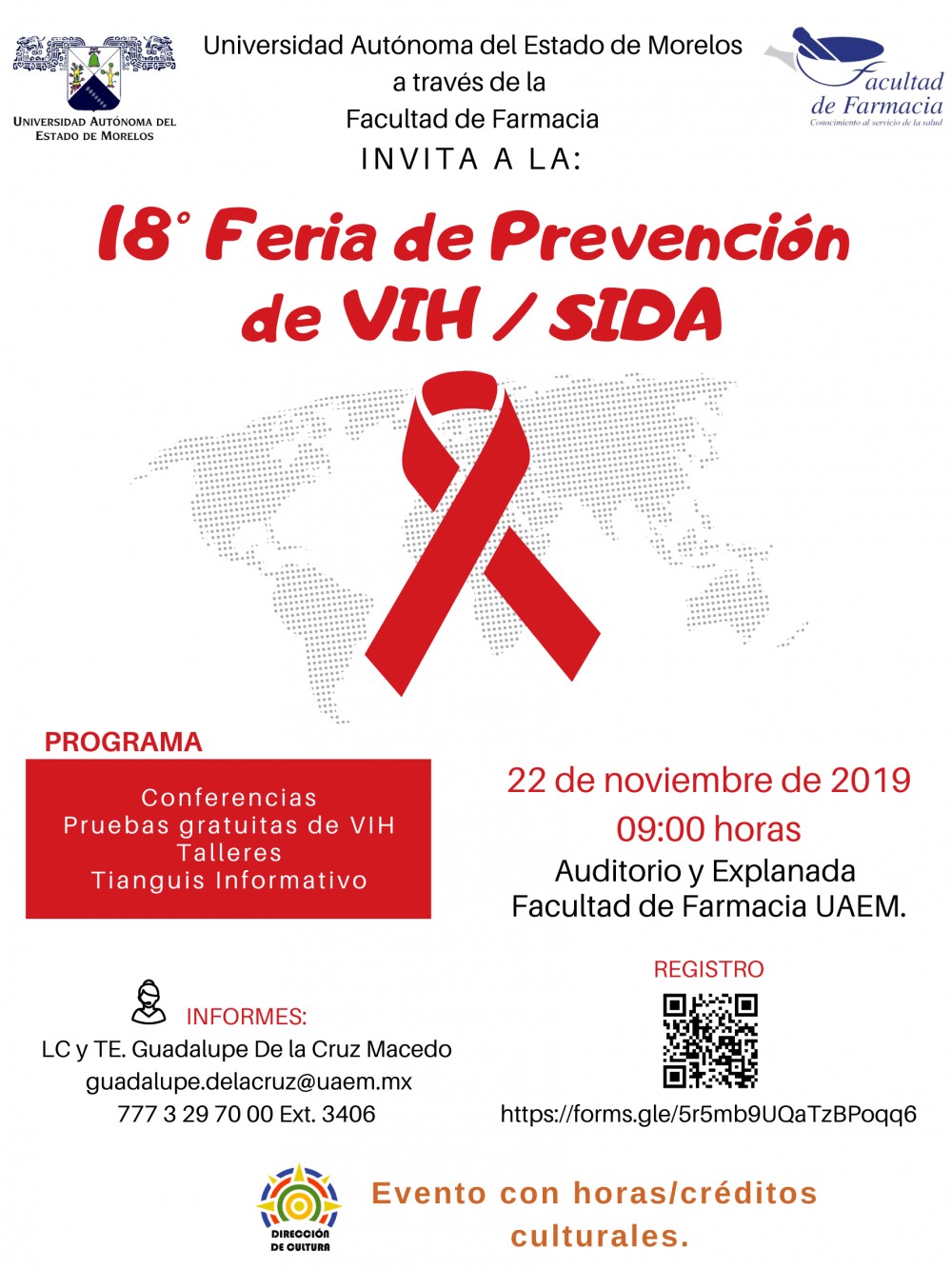 18º Feria de Prevención de VIH/SIDA - Universidad Autónoma del Estado ...