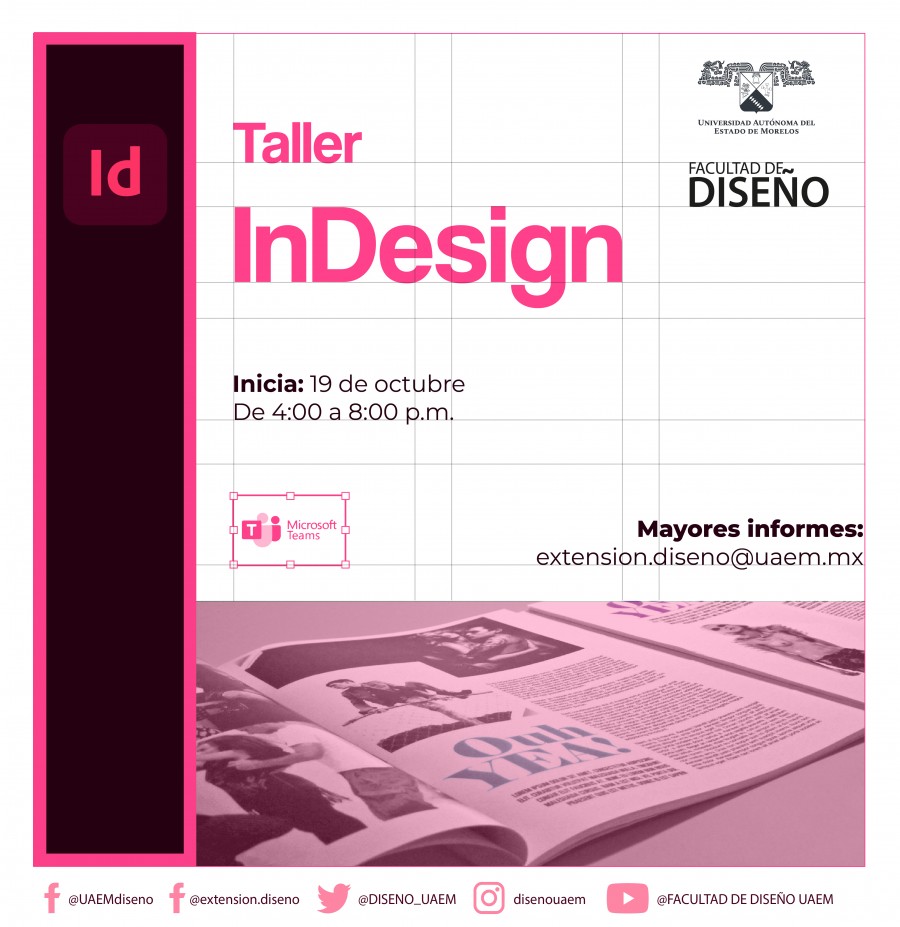 Taller de InDesign - Universidad Autónoma del Estado de Morelos
