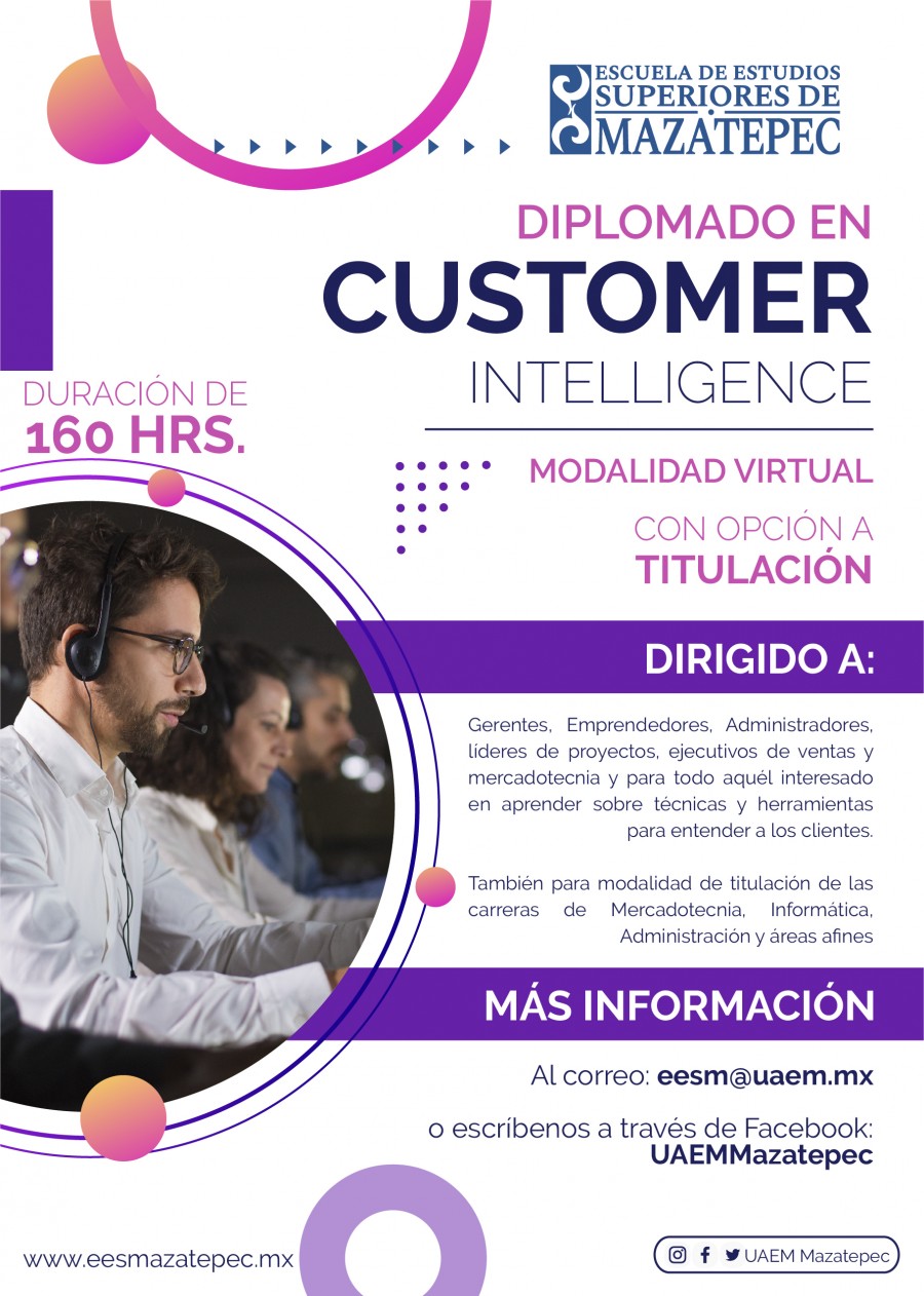 Diplomado en Customer Intelligence - Universidad Autónoma del Estado de ...