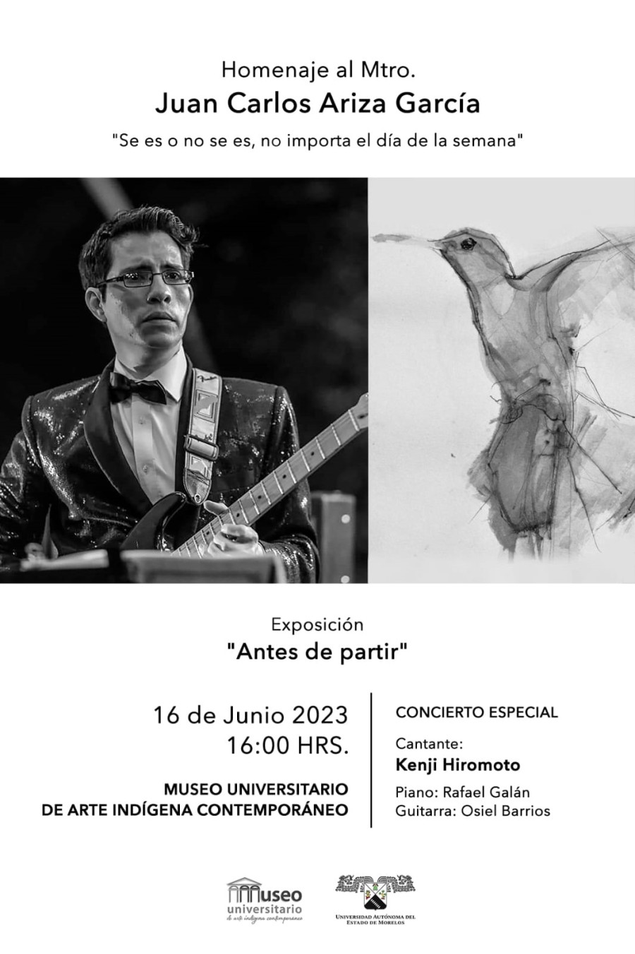 Homenaje al Mtro. Juan Carlos Ariza García "Se es o no se es, no ...