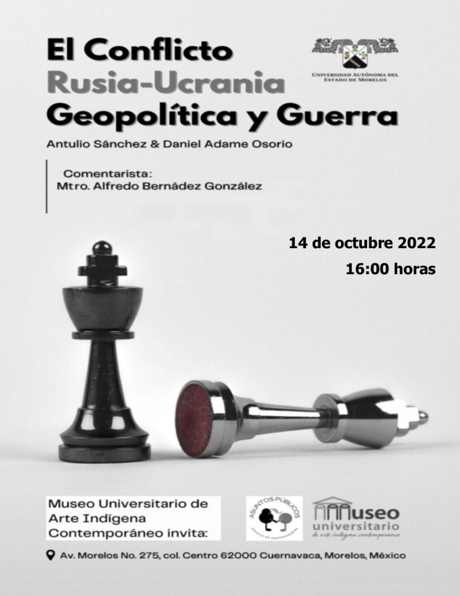 Presentación Libro El Conflicto Rusia Ucrania Geopolítica Y Guerra