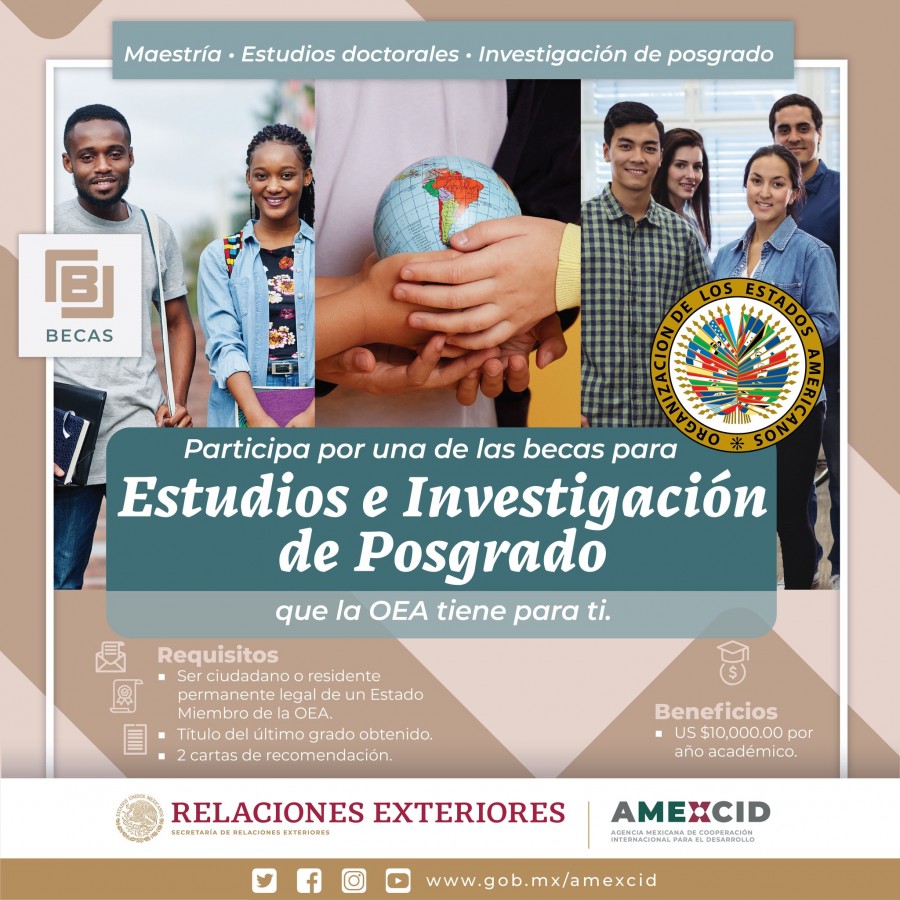 OEA | Becas de la Organización de los Estados Americanos para Estudios ...