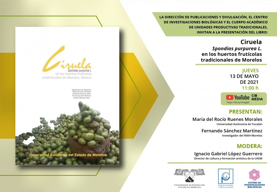 Presentación del Libro: "Ciruela Spondias purpurea L. en los huertos ...