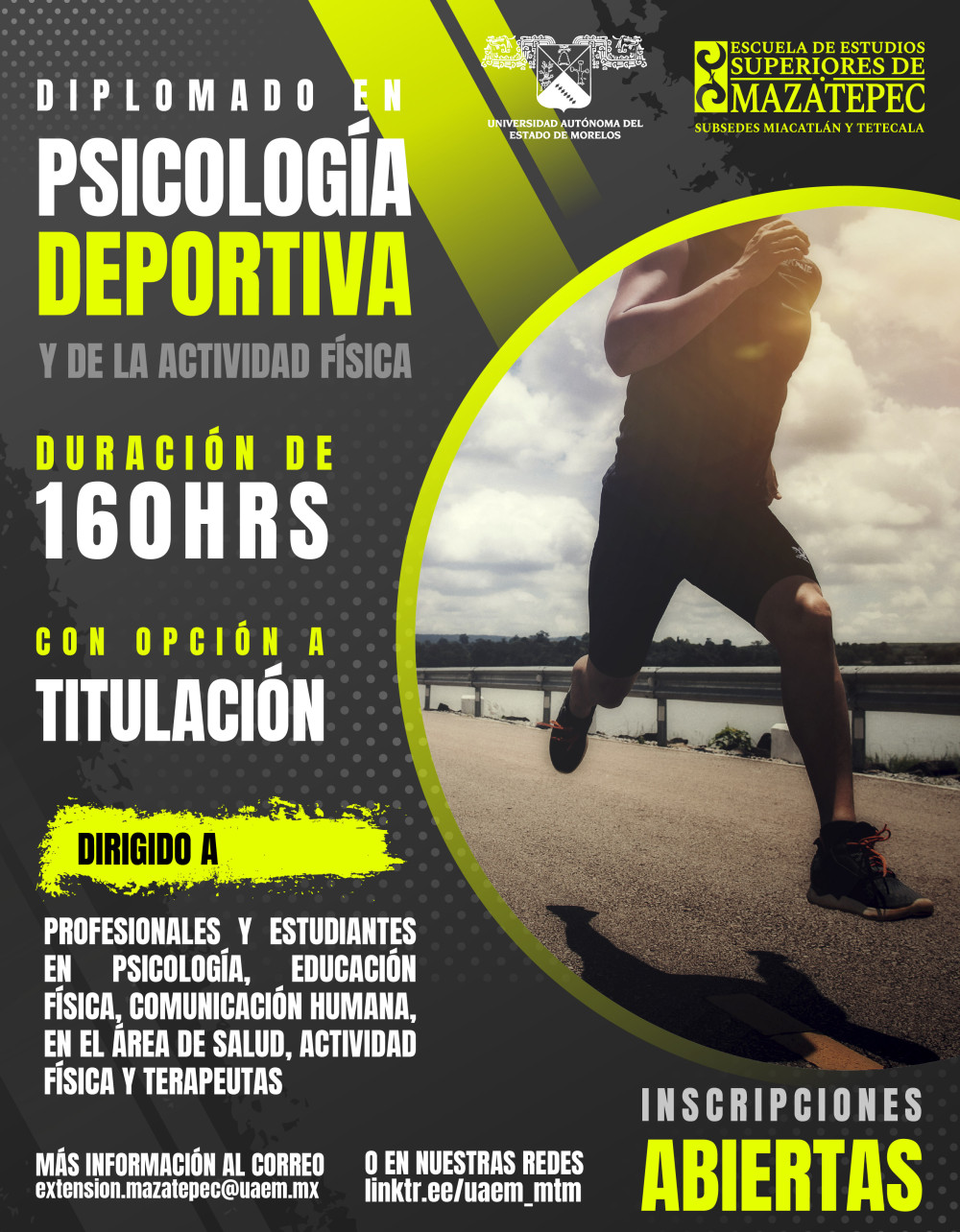 Diplomado en Psicología Deportiva y de la Actividad Física - Universidad Autónoma del Estado de ...