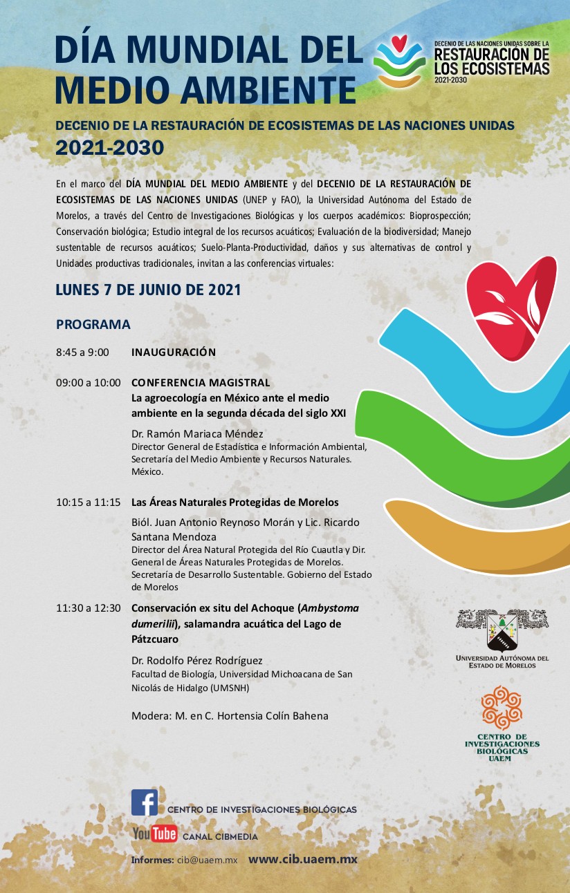 Conferencia Virtual: Día Mundial del Medio Ambiente - Universidad ...